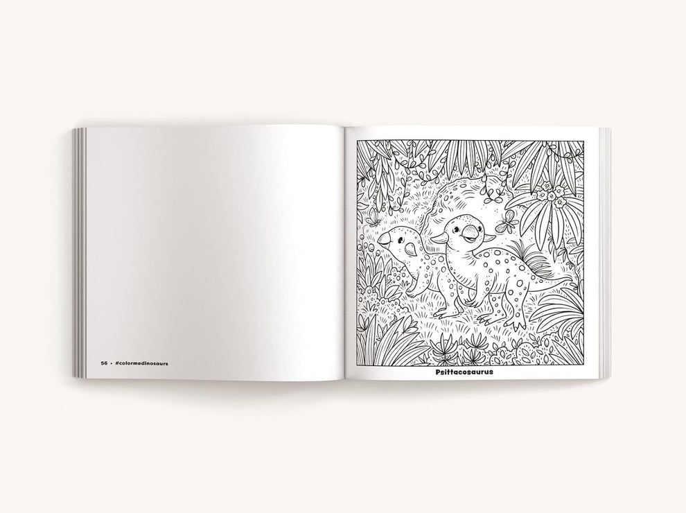 Color Me Dinosaurs (Kids' Edition): 30 Dino-mite Coloring Pages – Cider ...