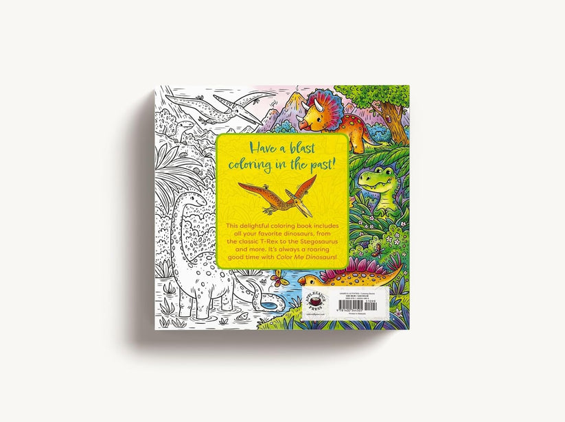 Color Me Dinosaurs (Kids' Edition): 30 Dino-mite Coloring Pages – Cider ...