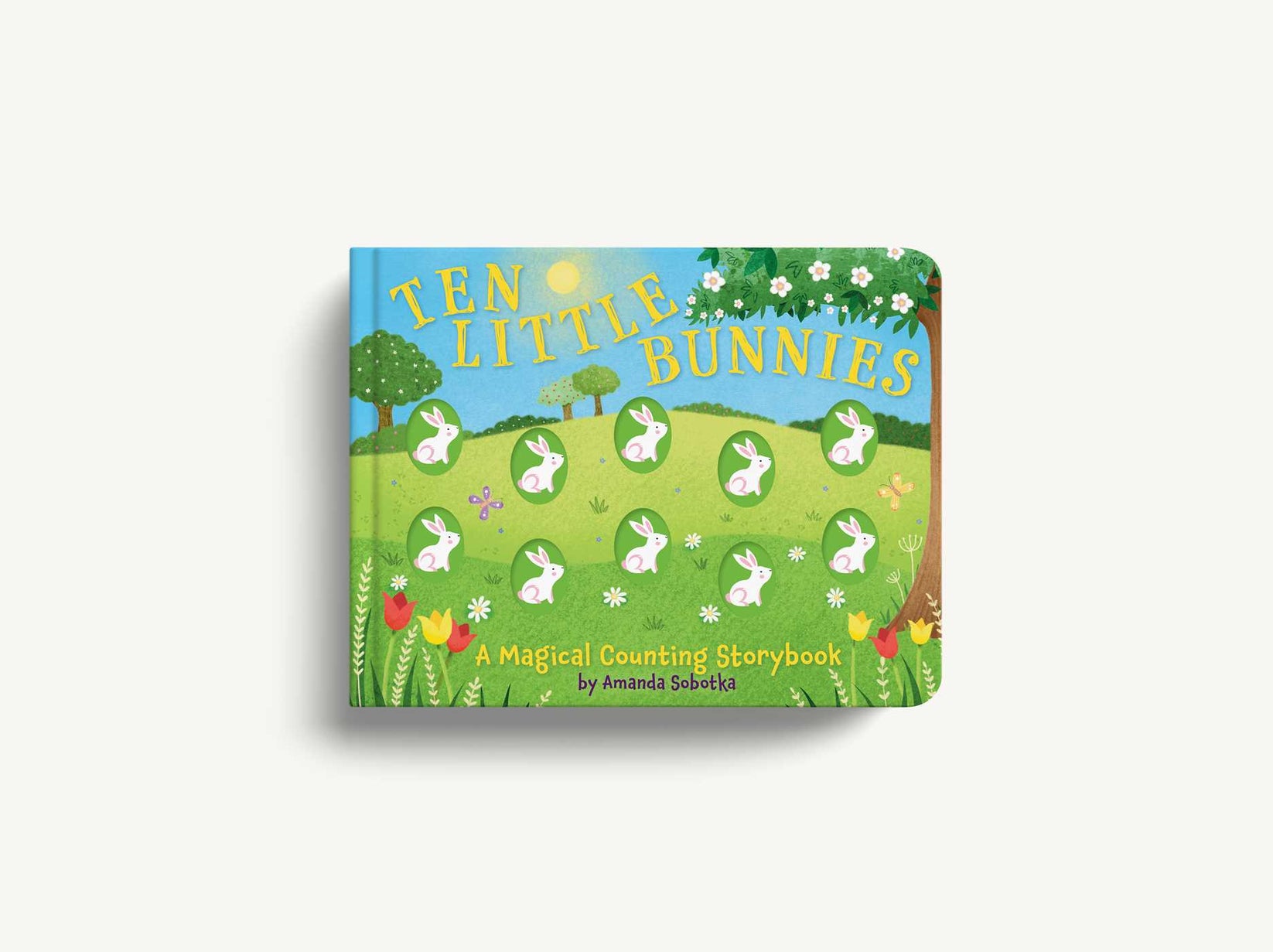 Ten Little Bunnies: A Magical Counting Storybook (A Tactile Bunny Coun ...